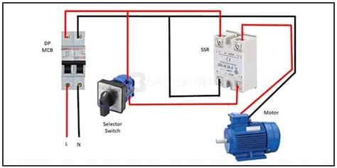 SSR With Motor Connection Electrician Idea
