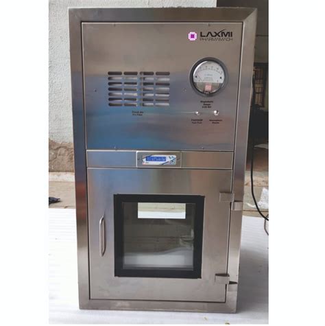 SS Static And Dynamic Pass Box For Hospital Size X X Mm ID