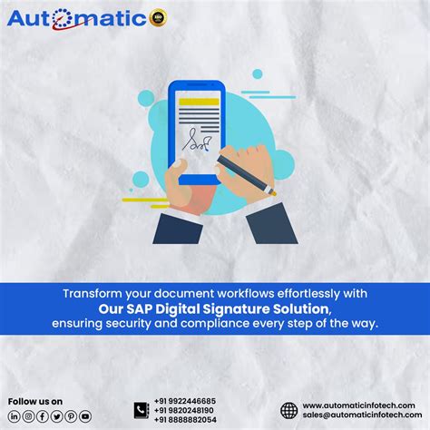 Automatic Infotech On Linkedin Transform Your Document Workflows Effortlessly With Our Sap Digital…