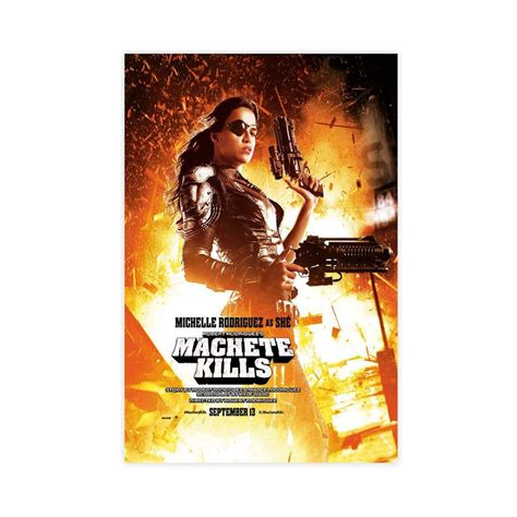 Machete Kills Poster Michelle Rodriguez