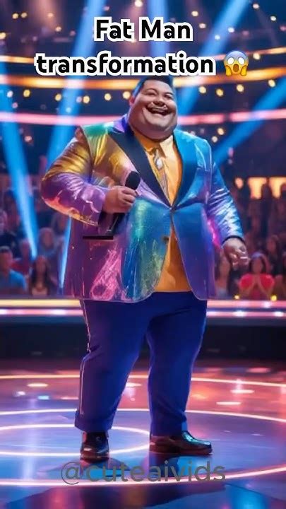 Fat Man Transformation Ai Agt Magic Dance Youtube