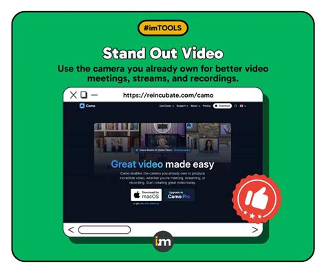 Internet 🛠️ Imtools Why Look Like An Amateur On Video Calls When You Already Own A