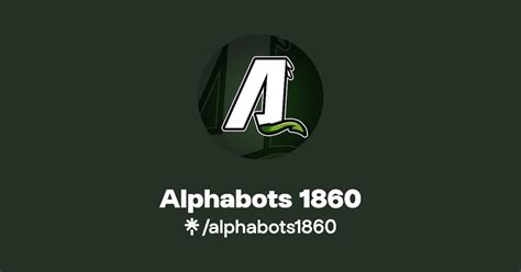 Alphabots 1860 Instagram Tiktok Linktree