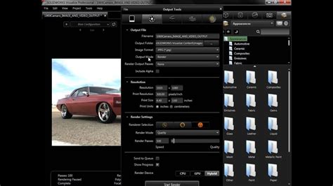 Tutorial Solidworks Visualize Output Youtube