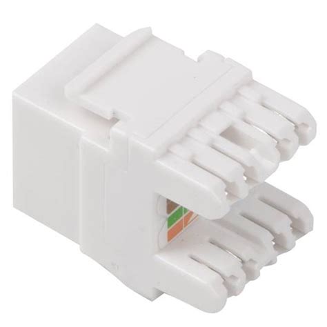 Lanberg Cat 6a Utp Female 180 Degree Rj45 Keystone Cablematic