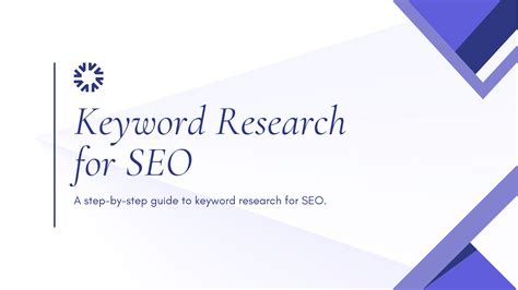 A Step By Step Guide To Keyword Research For Seo