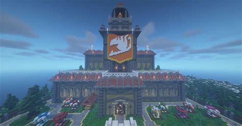 Fairy Tail Guild Building Minecraft
