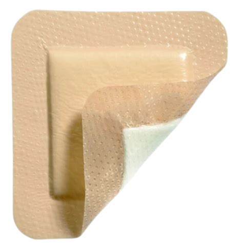Curativo De Espuma Absorvente Com Borda M Tec Missner Gabmedic
