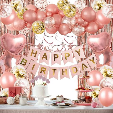 Adult Birthday Party Decorations 117pcsset Happy 70 Birthday