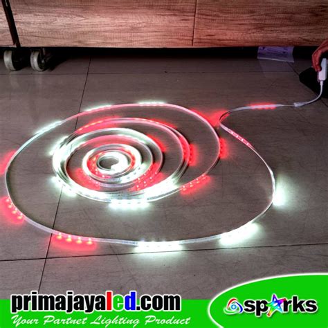 Lampu Selang Led Running Merah Putih • Prima Jaya Led