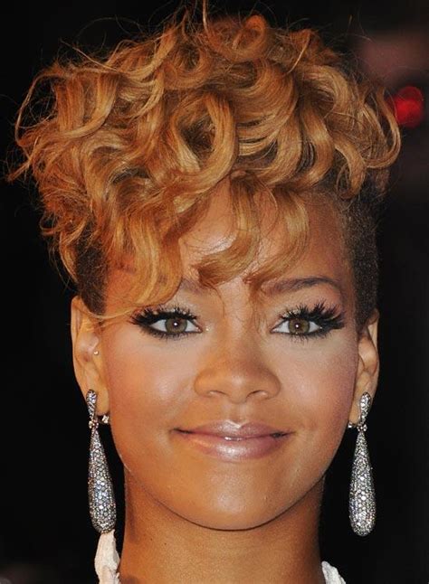 Rihanna Red Pixie Cut