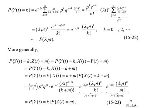 Poisson Process And Explaination Lectr15ppt Physics Science
