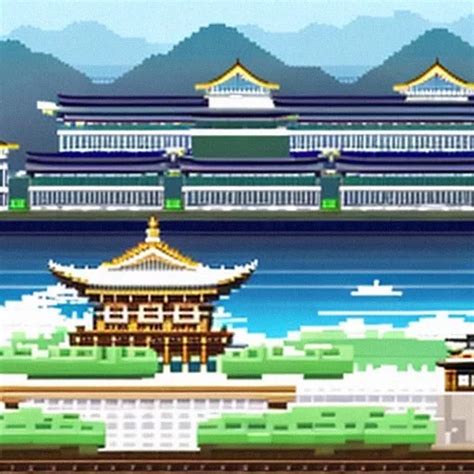 Ai Art Generator Japan Pixel Art Parallax