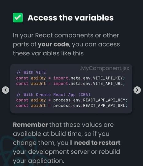 React Env File Usage In Detail Zubi Tech Hub