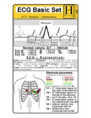 ECG Basic Set ECG Basic Set H 6 230 16 898 6 816 NOSI ECG Analysis Instructions Verlag