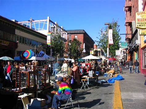 Telegraph Avenue Shopping Self Guided Berkeley California