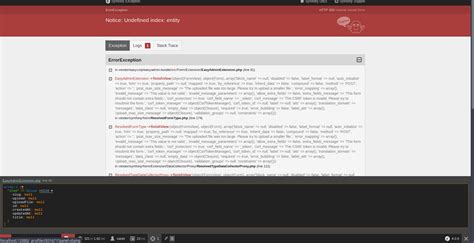 basic config problem · issue 1623 · easycorp easyadminbundle · github