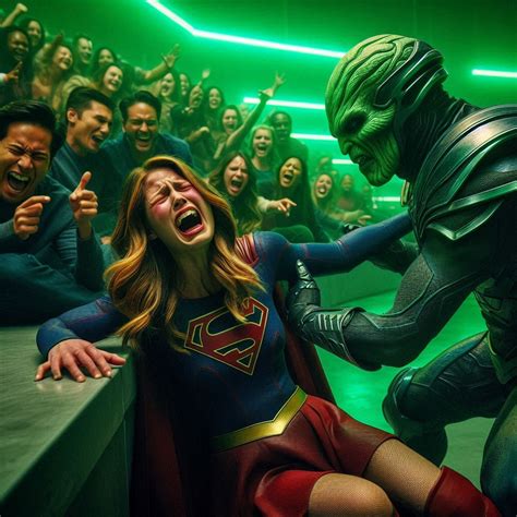 Supergirl Defeated 7 By Moon3713 On Deviantart