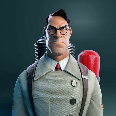 Medic Tf2 Model