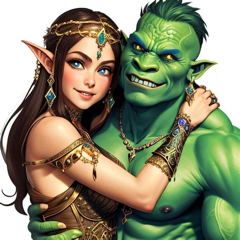 Premium Photo A Cartoon Of A Woman And A Man Hugging Each Other