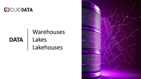 Navigating Data Warehouses Data Lakes Data Lakehouses Architectures