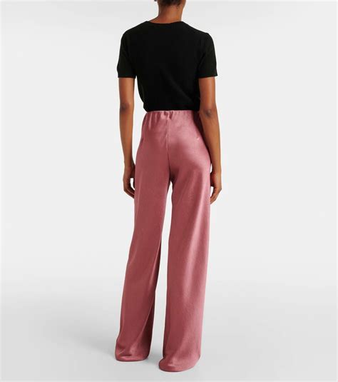 Vince Satin Wide Leg Pants Vince