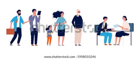 31 469 Woman In Queue Images Stock Photos Vectors Shutterstock
