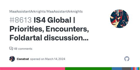 Is4 Global Priorities Encounters Foldartal Discussion From 8568