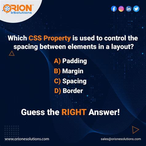 Orion Esolutions Incs Friday Quiz 🤔💡 Orion Esolutions