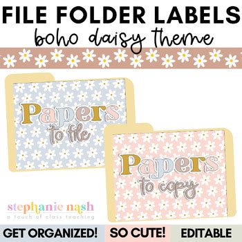 File Folder Labels Editable Label Templates File Folder Covers File Tabs