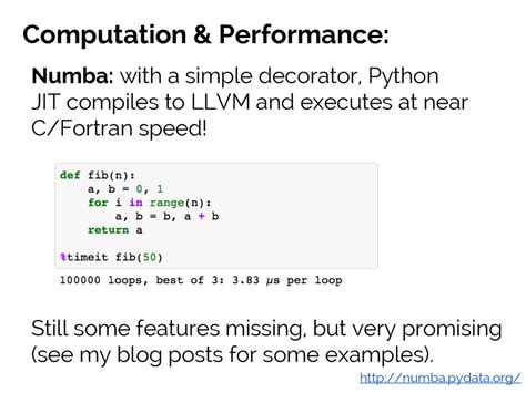 The State Of The Stack SciPy Keynote Speaker Deck