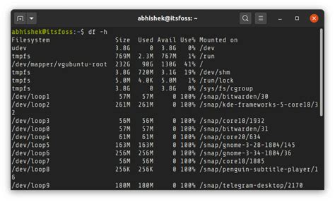How To Check Free Disk Space On Ubuntu And Other Linux Its Foss