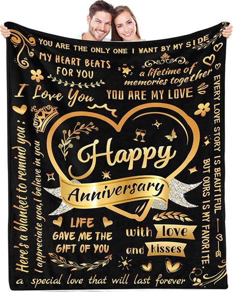 Anniversary Blanket Wedding Anniversary Blanket Ts Ultra Soft