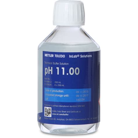 Technical Buffer Ph 11 00 250ml Bottle Ph Buffer