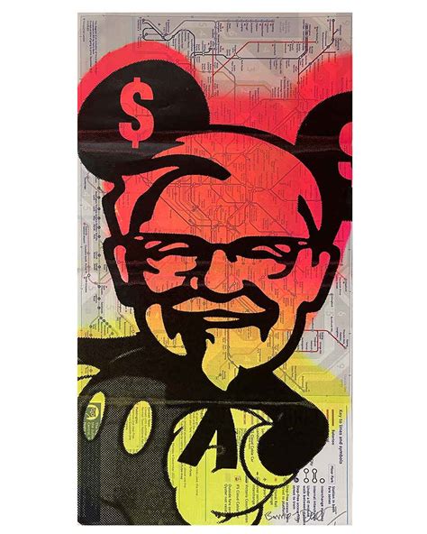 Mad Mickey Fade Tube Print Barrie J Davies