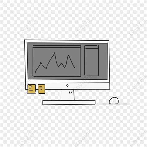 테이블 형식 데이터를 보여주는 흰색 개인용 컴퓨터 일러스트 클립 아트 삽화 검사 Png 일러스트 무료 다운로드 Lovepik