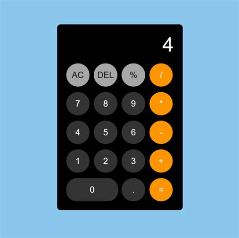 how to create a calculator using html css and javascript simple calculator in javascript dev