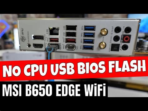 Flashing Your BIOS With No CPU Installed Glenn S SQL Server OFF