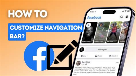 How To Customize Navigation Bar On Facebook Youtube
