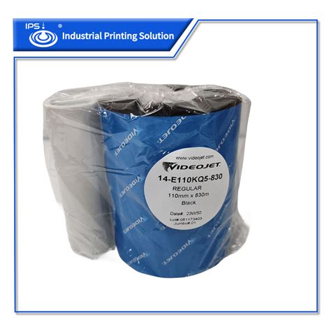 14 E110kq5 830 Ribbon Videojet 9550 Lpa Printer Thermal Ribbons