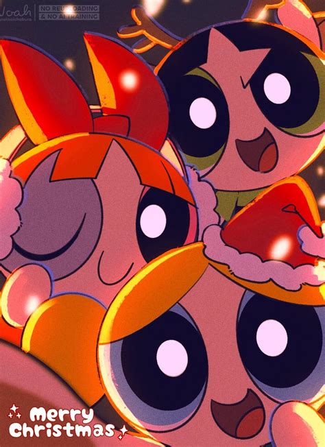Buttercup Blossom And Bubbles Powerpuff Girls Drawn By