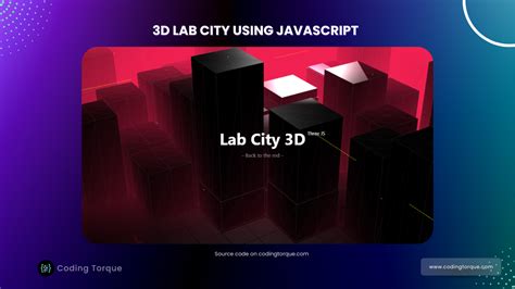 3d City Using Htmlpug Css And Threejs Coding Torque