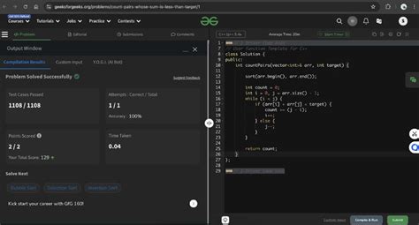 Gfg160challenge Dsa Coding Gfg160 Geeksforgeeks Problemsolving