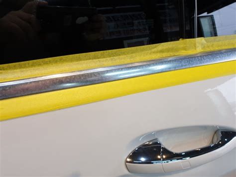 군산덴트벤츠 알리미늄몰딩 백화현상 제거하기 네이버 블로그