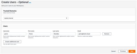 Creating Users A Workspace For Ronin Isolate
