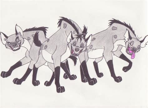 How To Draw Lion King Hyenas