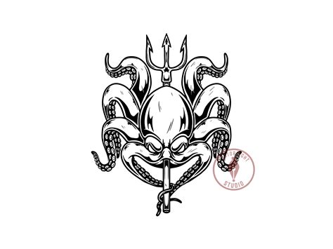 How To Draw Poseidons Trident