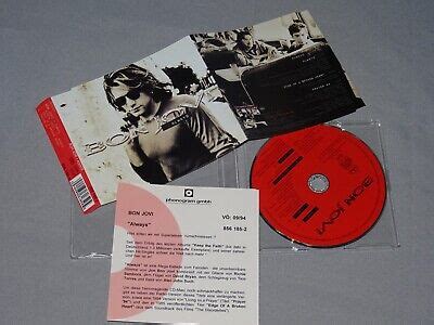 BON JOVI - ALWAYS / 4 TRACK MAXI-CD 1994 (MINT-) & PROMO-SHEET | eBay