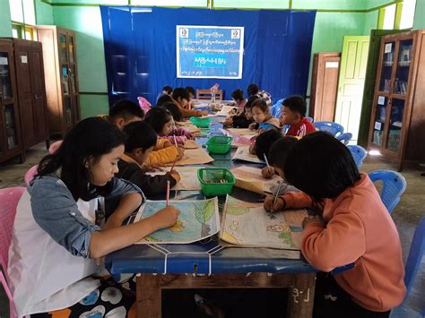 ဟိုပင်မြို့ လူထုအခြေပြုဗဟိုဌာန Community Centre ခန်းမ၌ ၇၆ နှစ်မြောက် လွတ်လပ်ရေးနေ့အထိမ်းအမှတ