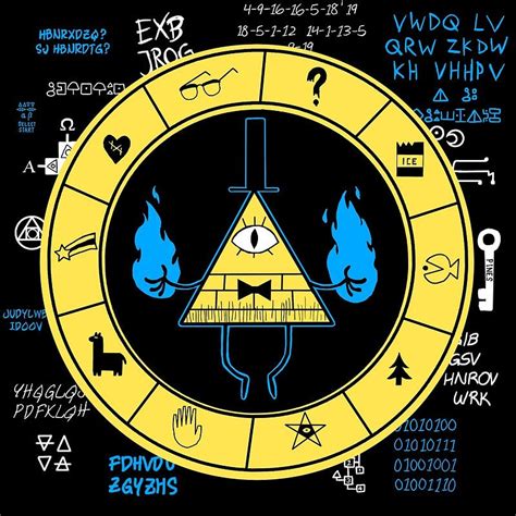 Gravity Falls Symbol Wheel